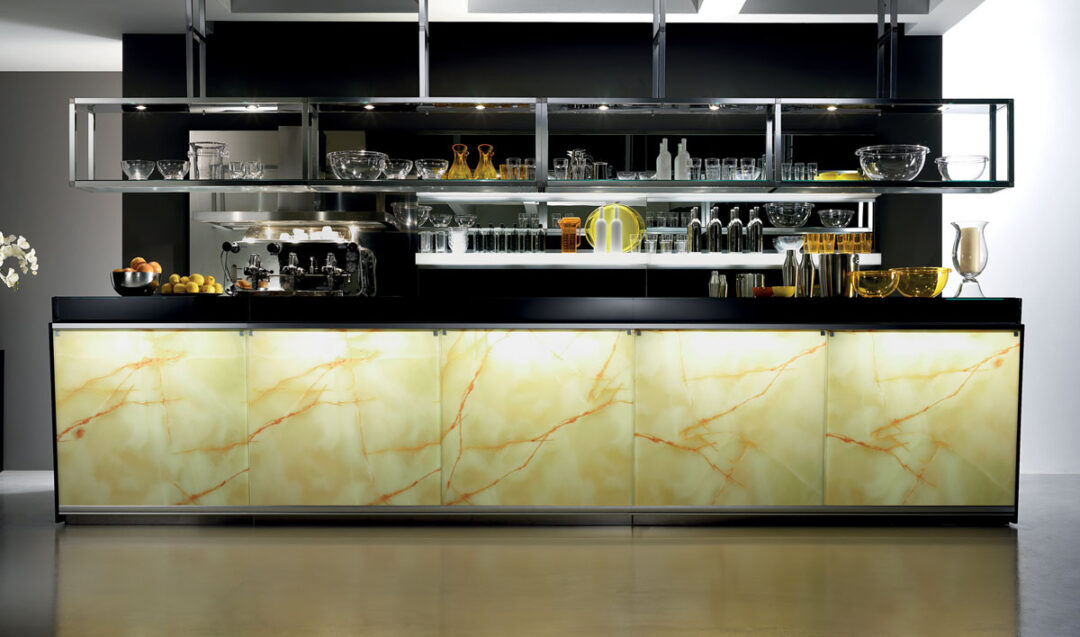 Commercial bar counters 100% made in Italy